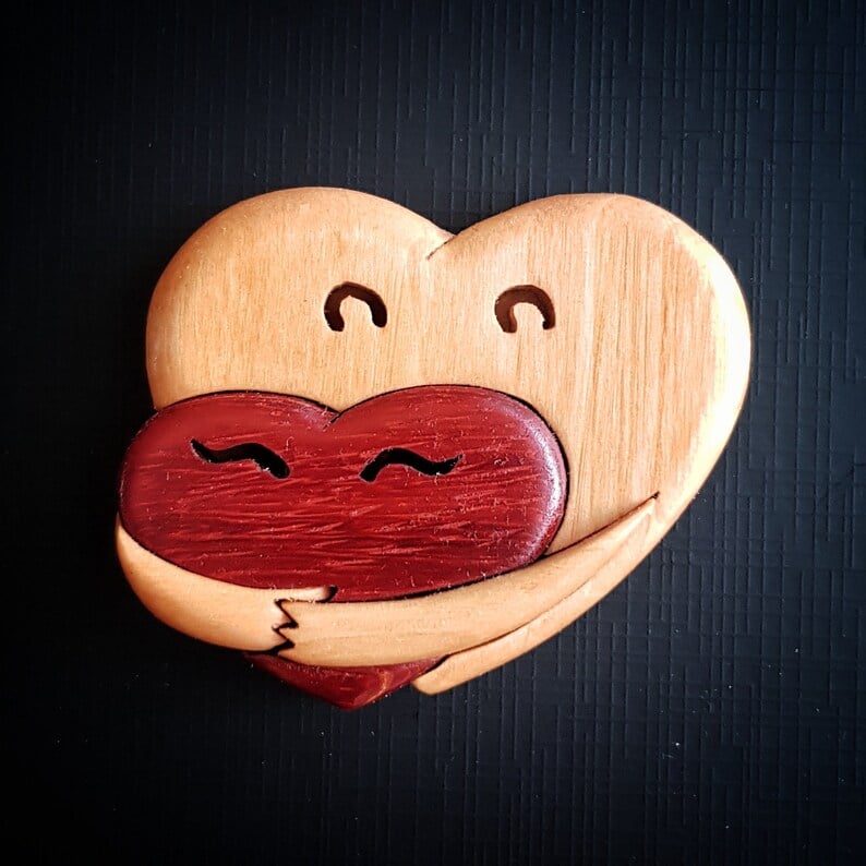 🔥A Hug From My Heart For You (Handmade Wood Carvings) – rikrish.com